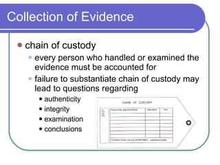 Crime Scene Protocols | PPT