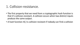 2 Cryptographic_Hash_Functions.pptx | Free Download