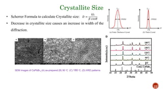 2 Crystal Structure and Crystallite Size Determination from XRD.pptx