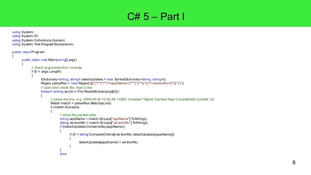 (2) c sharp introduction_basics_part_i
