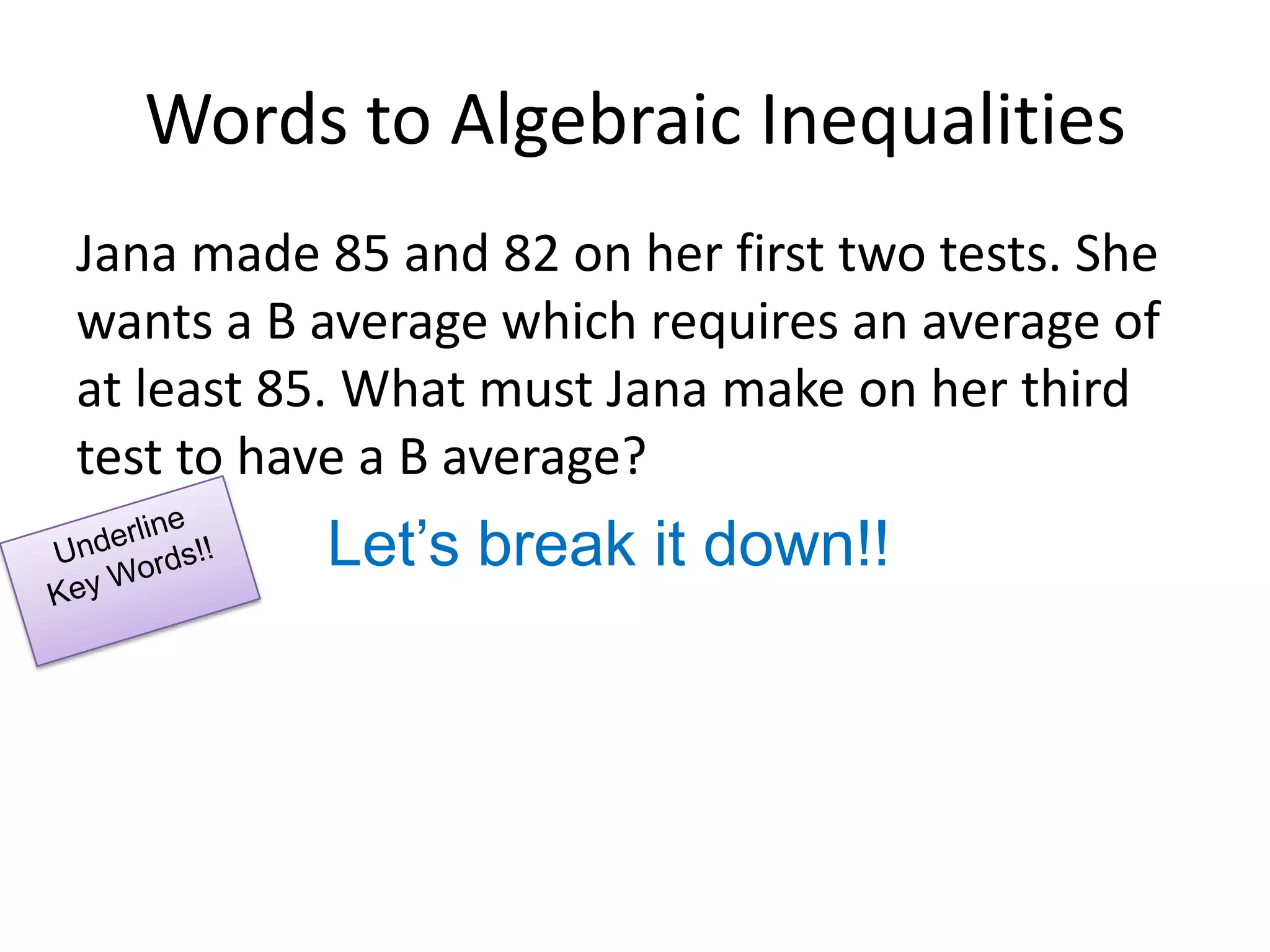 2c translate equations | PPTX