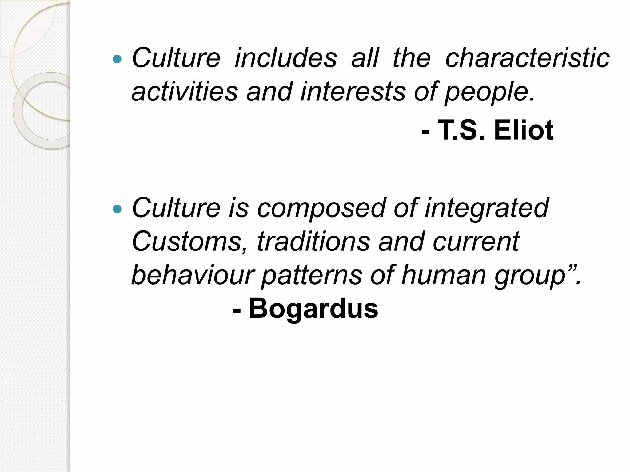 Culture and Education | PPTX