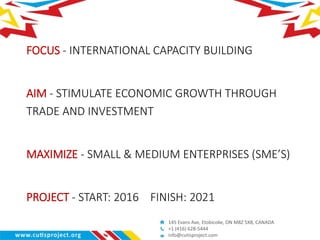 CUFTA: Women in Business | PPT