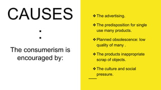 The consumerism | PPTX