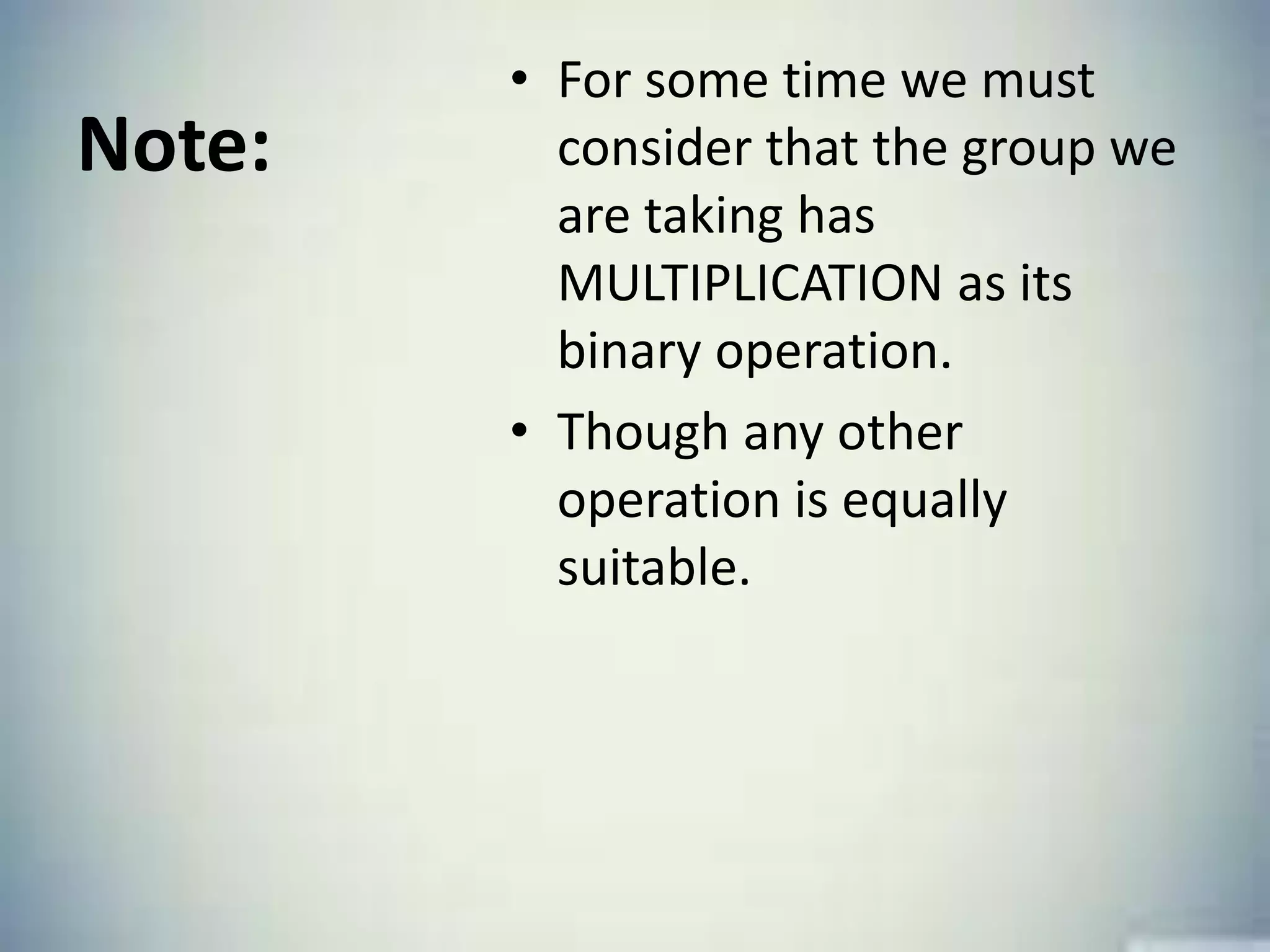 Cyclic group- group theory | PPTX