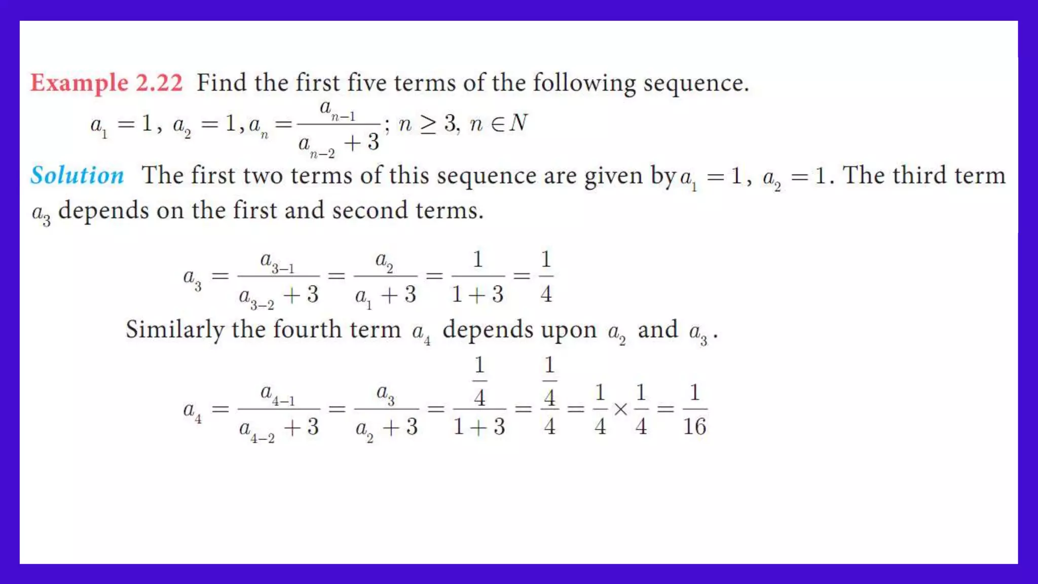 2d. Pedagogy of Mathematics - Part II (Numbers and Sequence - Ex 2.4) | PPT