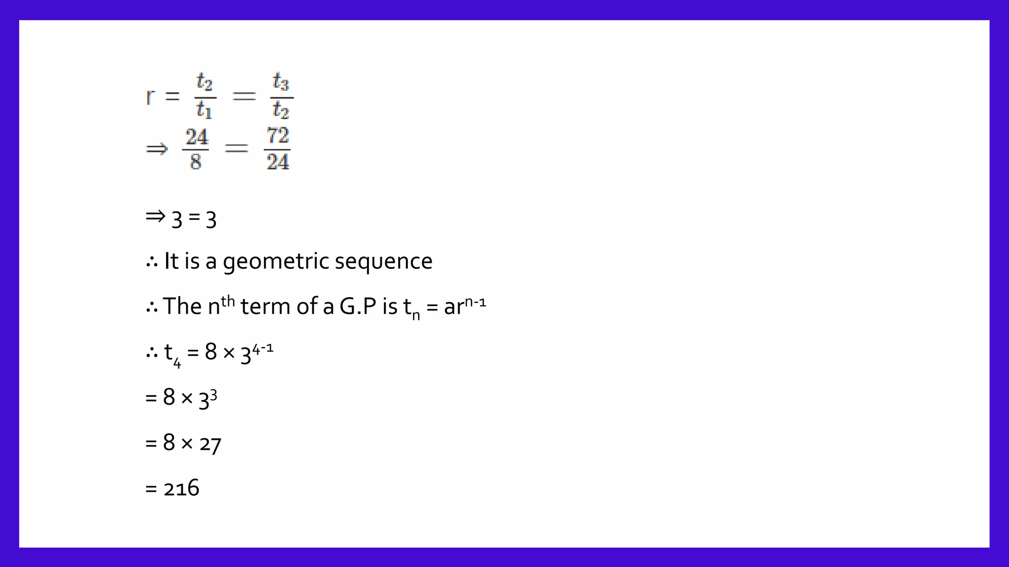 2d. Pedagogy of Mathematics - Part II (Numbers and Sequence - Ex 2.4) | PPT
