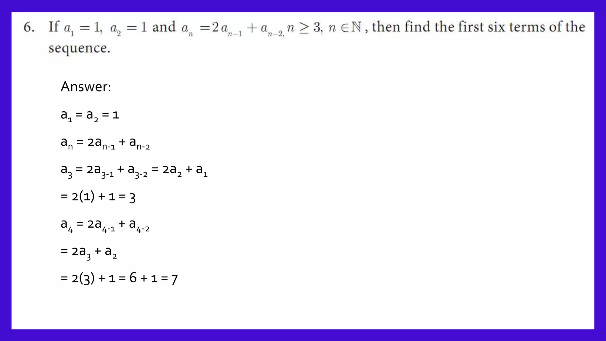 2d. Pedagogy of Mathematics - Part II (Numbers and Sequence - Ex 2.4) | PPT