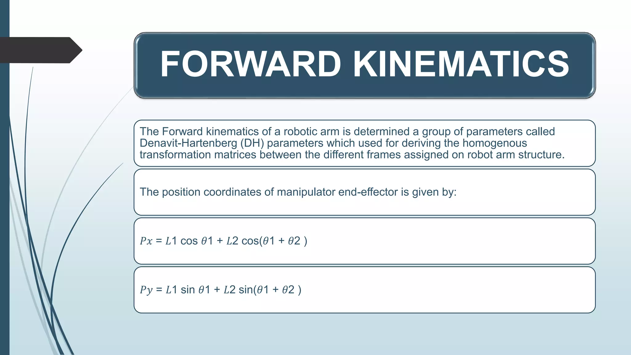 2 D.O.F Robotic Arm (SCARA Robot) using Arduino Programming | PPTX | Robotics | Technology ...