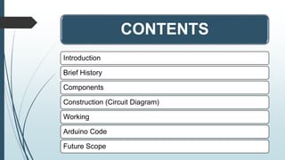 2 D.O.F Robotic Arm (SCARA Robot) using Arduino Programming | PPTX | Robotics | Technology ...