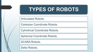 2 D.O.F Robotic Arm (SCARA Robot) using Arduino Programming | PPTX | Robotics | Technology ...