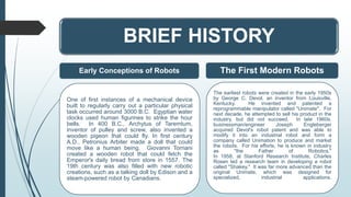 2 D.O.F Robotic Arm (SCARA Robot) using Arduino Programming | PPTX | Robotics | Technology ...