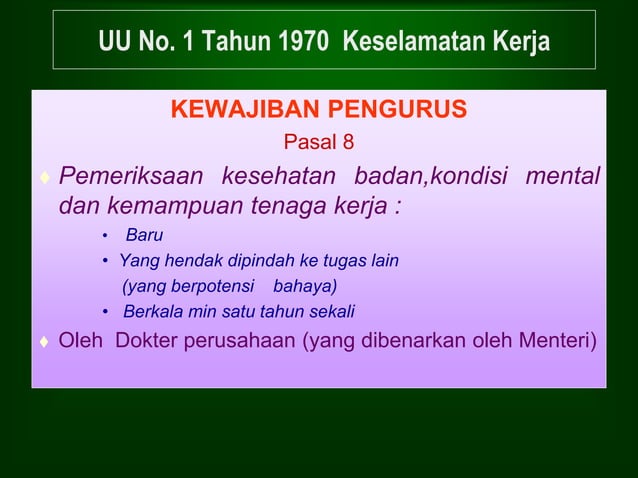 UU No. 1 Tahun 1970.ppt