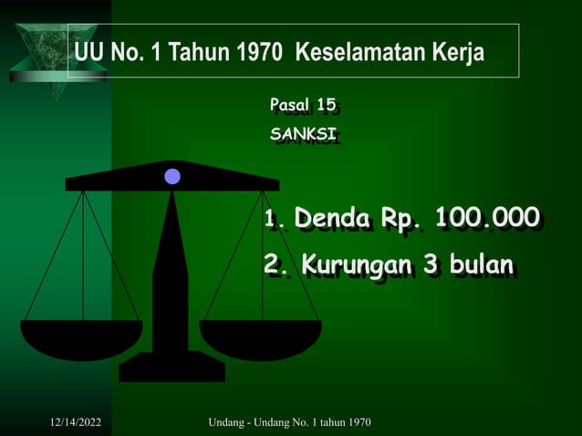 UU No. 1 Tahun 1970.ppt