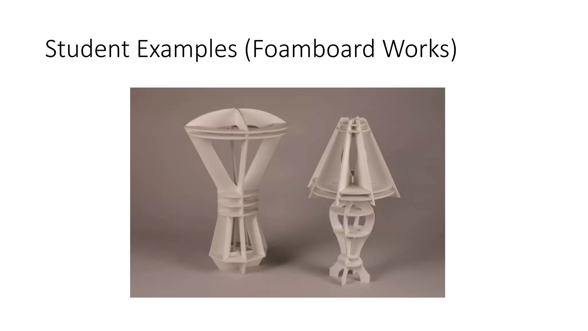 2 D to 3D foamboard art -3D Design project | PPTX