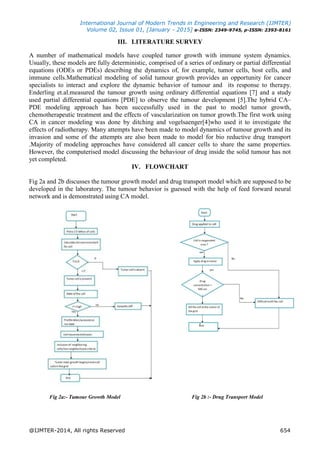 2D CAT Based Modeling of Tumour Growth and Drug Transport | PDF