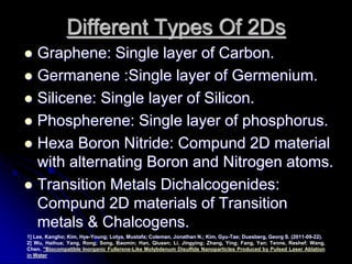 2d materials introductions | PPTX