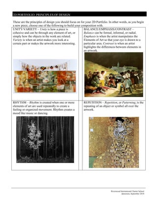 2 d principles of design review | PDF