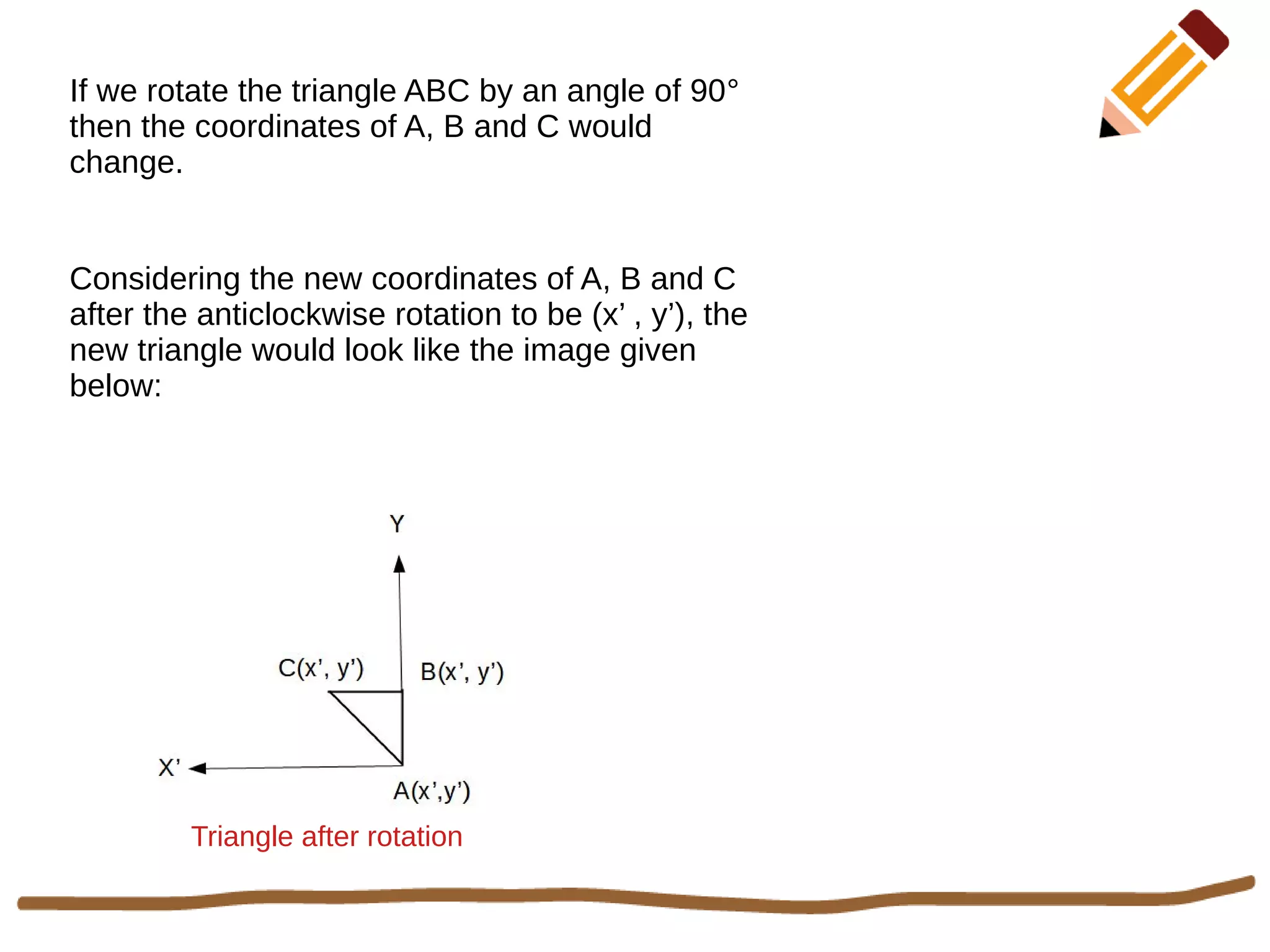 2D Rotation- Transformation in Computer Graphics | PDF