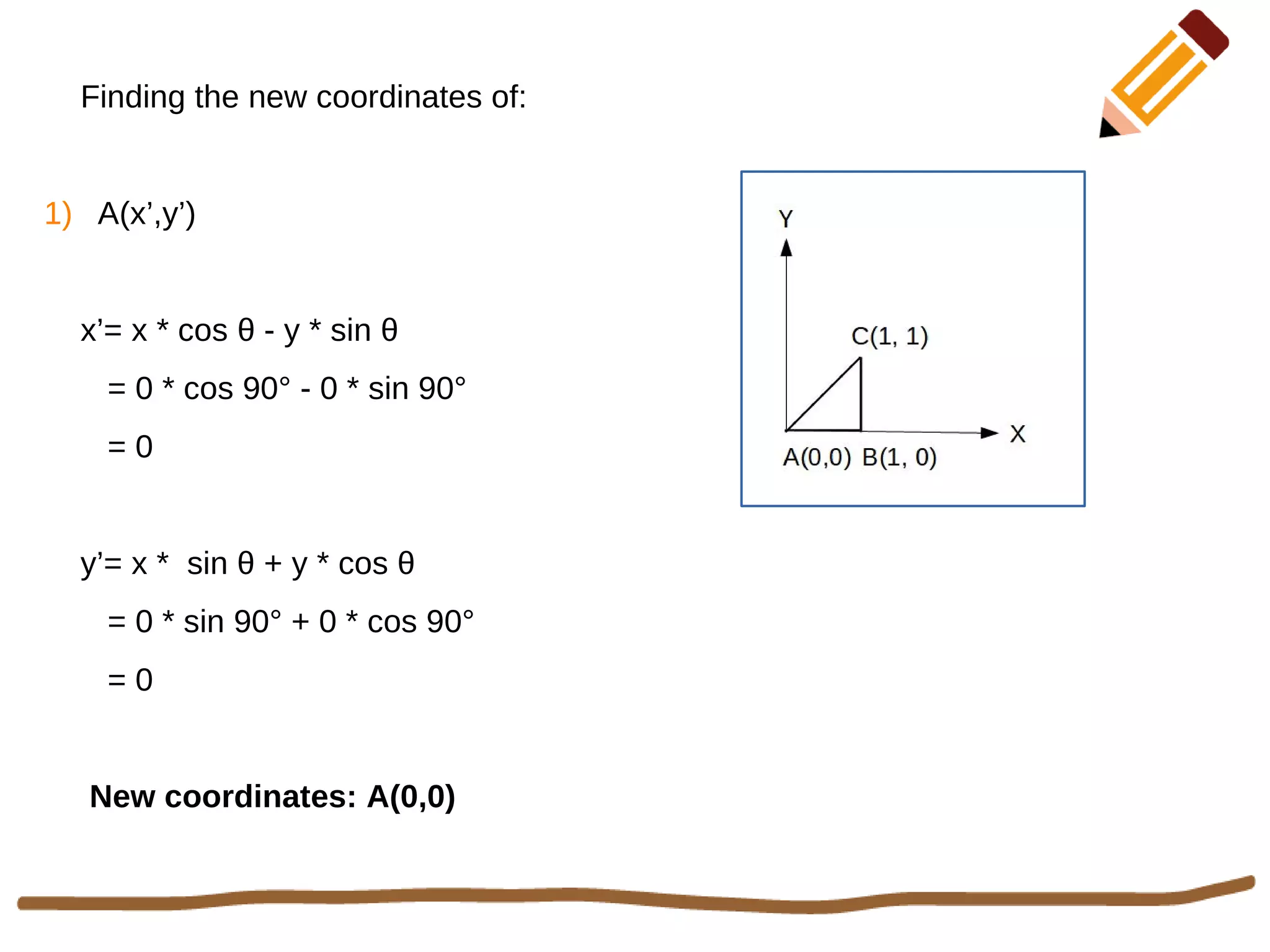 2D Rotation- Transformation in Computer Graphics | PDF