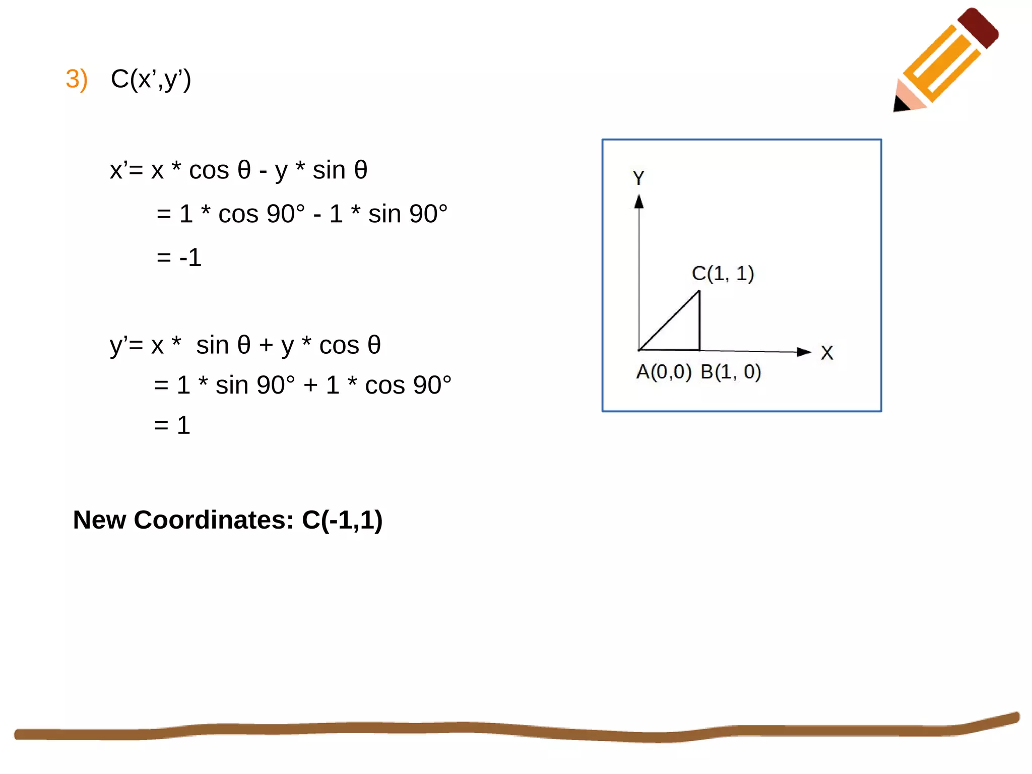 2D Rotation- Transformation in Computer Graphics | PDF