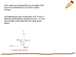 2D Rotation- Transformation in Computer Graphics | PDF