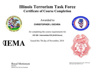 ITTF certificate #1 | PPT