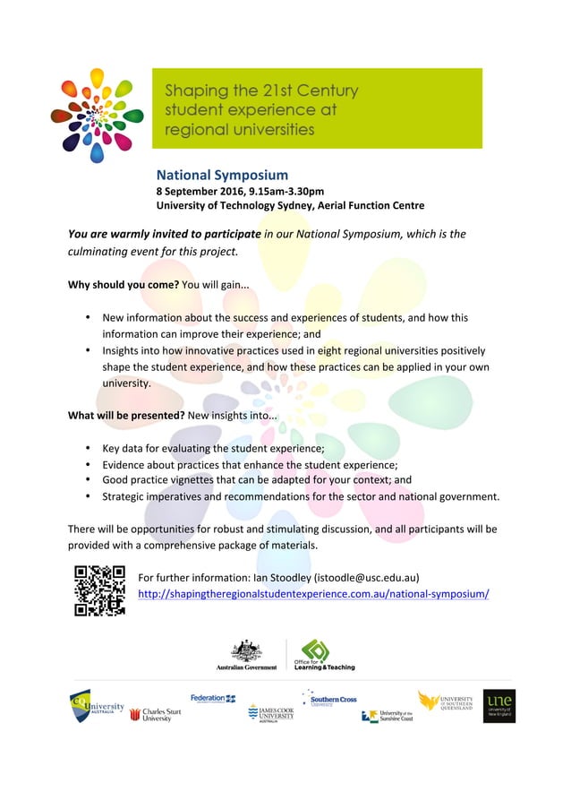 National symposium flyer | PDF