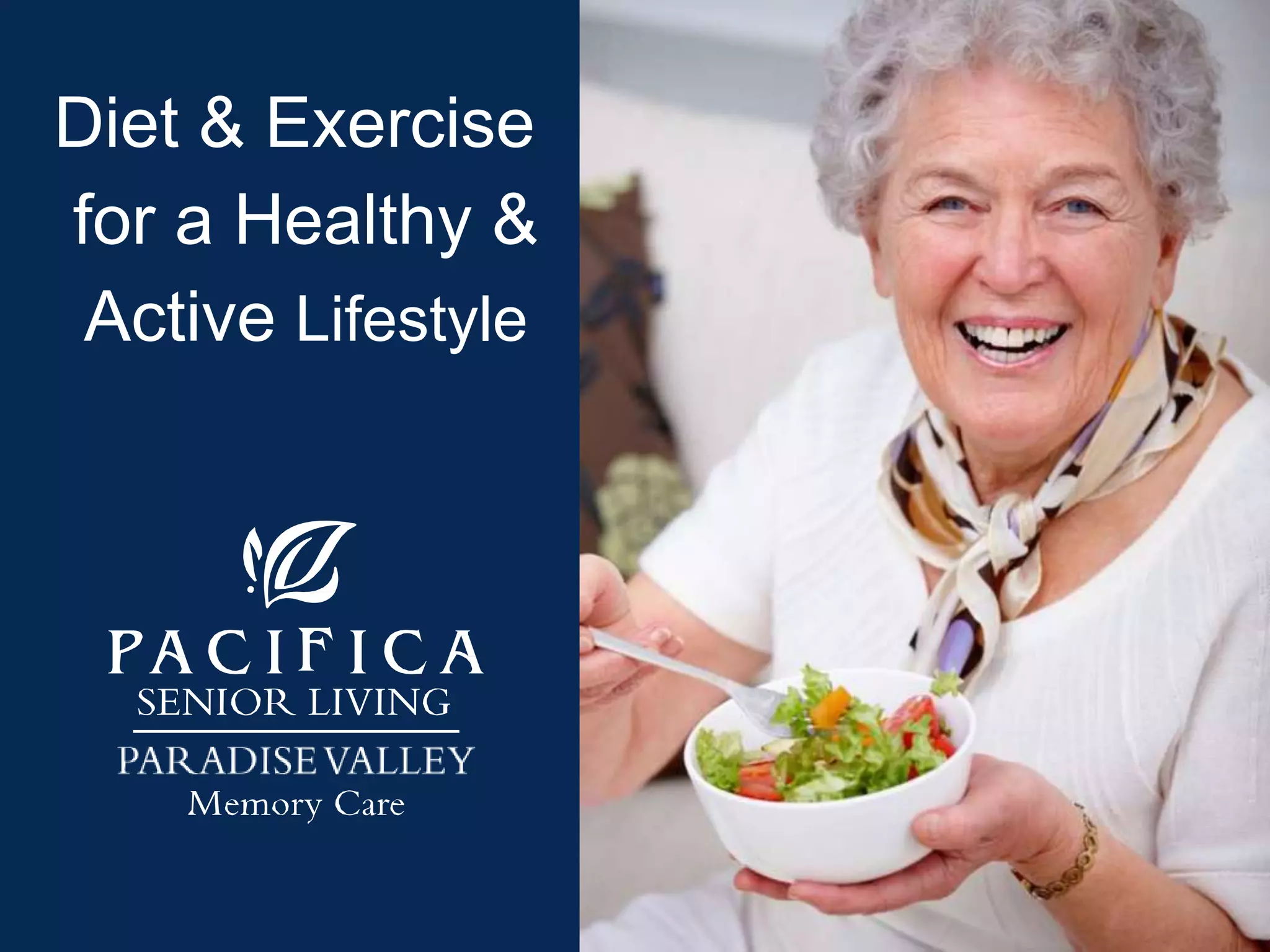 Diet for a Healthy and Active Lifestyle | PPTX