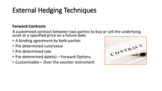 Managing Currency Risk | PPTX