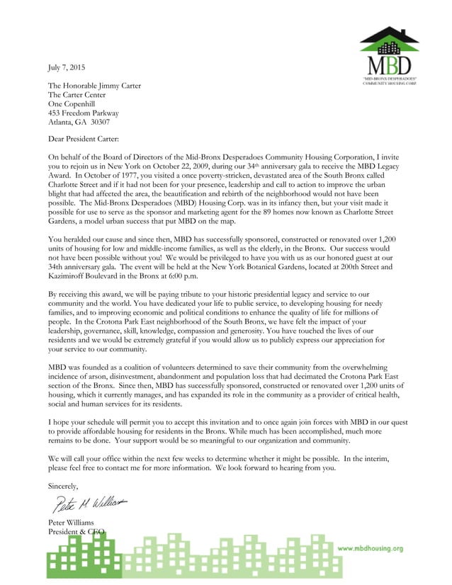 Jimmy Carter Letter | PDF | Free Download