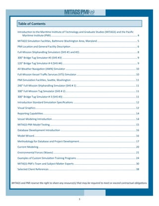 MITAGS-PMI Maritime Research Brochure | PDF