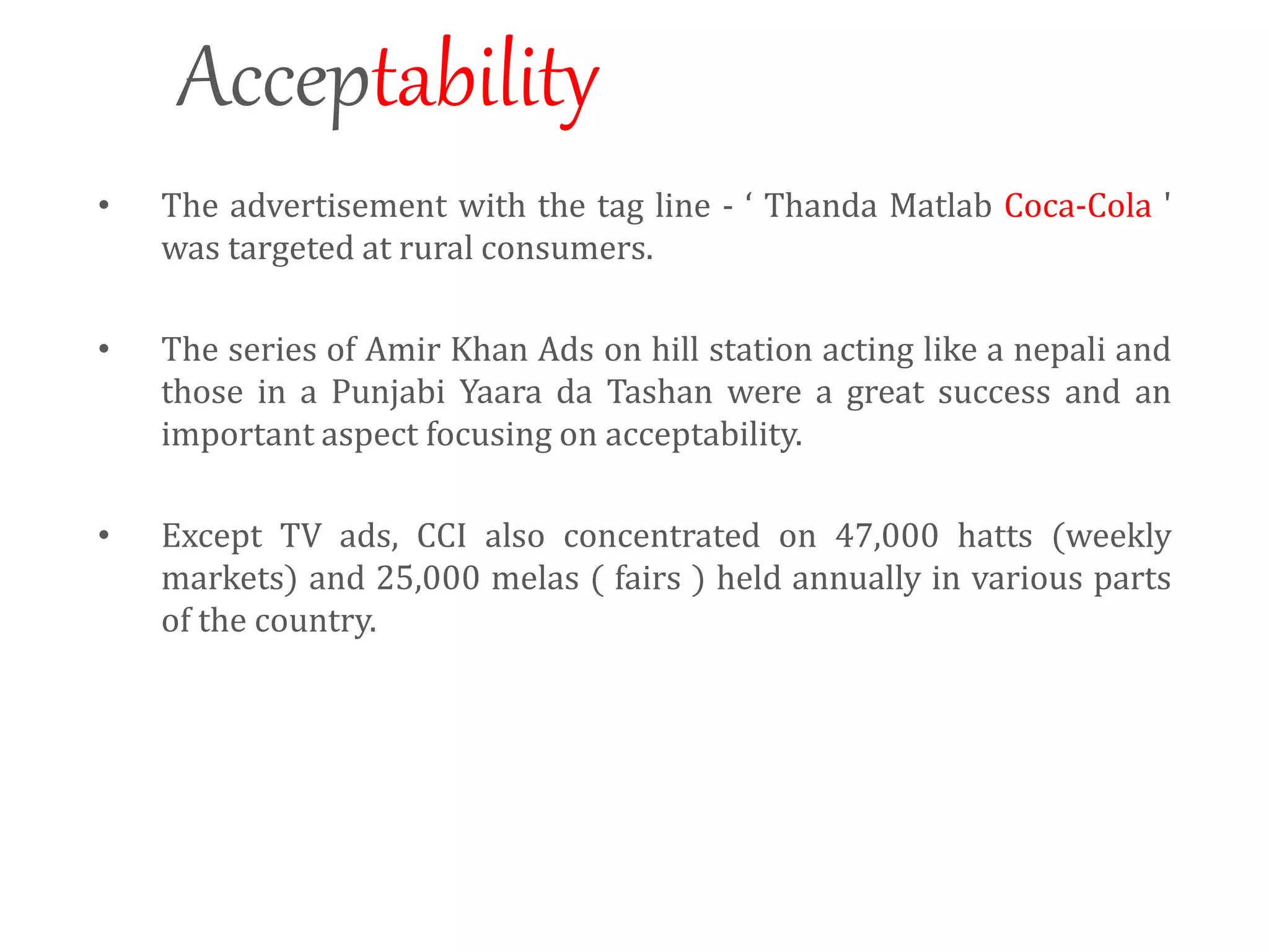 coke rural marketing | PPTX