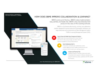 Introducing SIBME for Healthcare & Academic Medicine: Time-Stamped ...