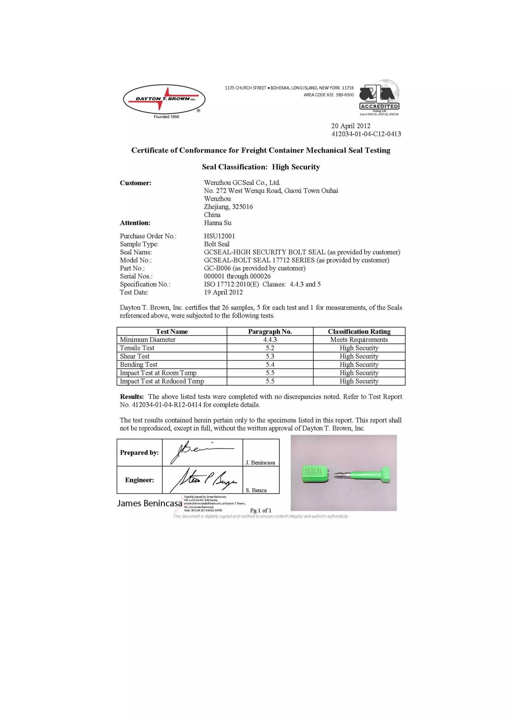 ISO Testing Report-1 | PDF