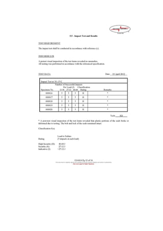 ISO Testing Report-1 | PDF