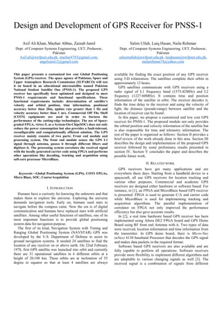 GPS Receiver ICS2014 | PDF