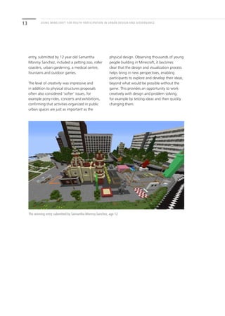 Using Minecraft for Youth Participation in Urban Design and Governance ...