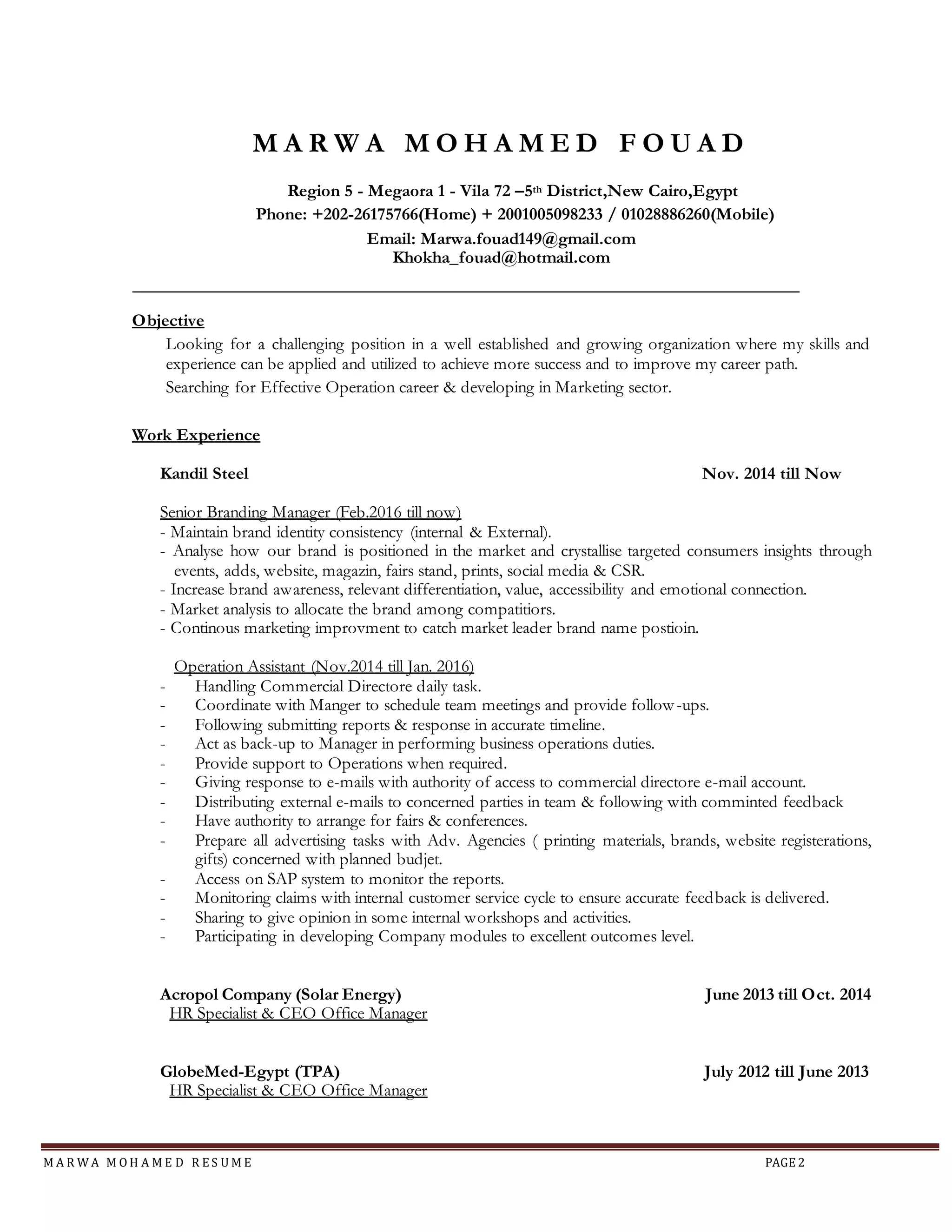 Marwa_CV_update[4] | PDF