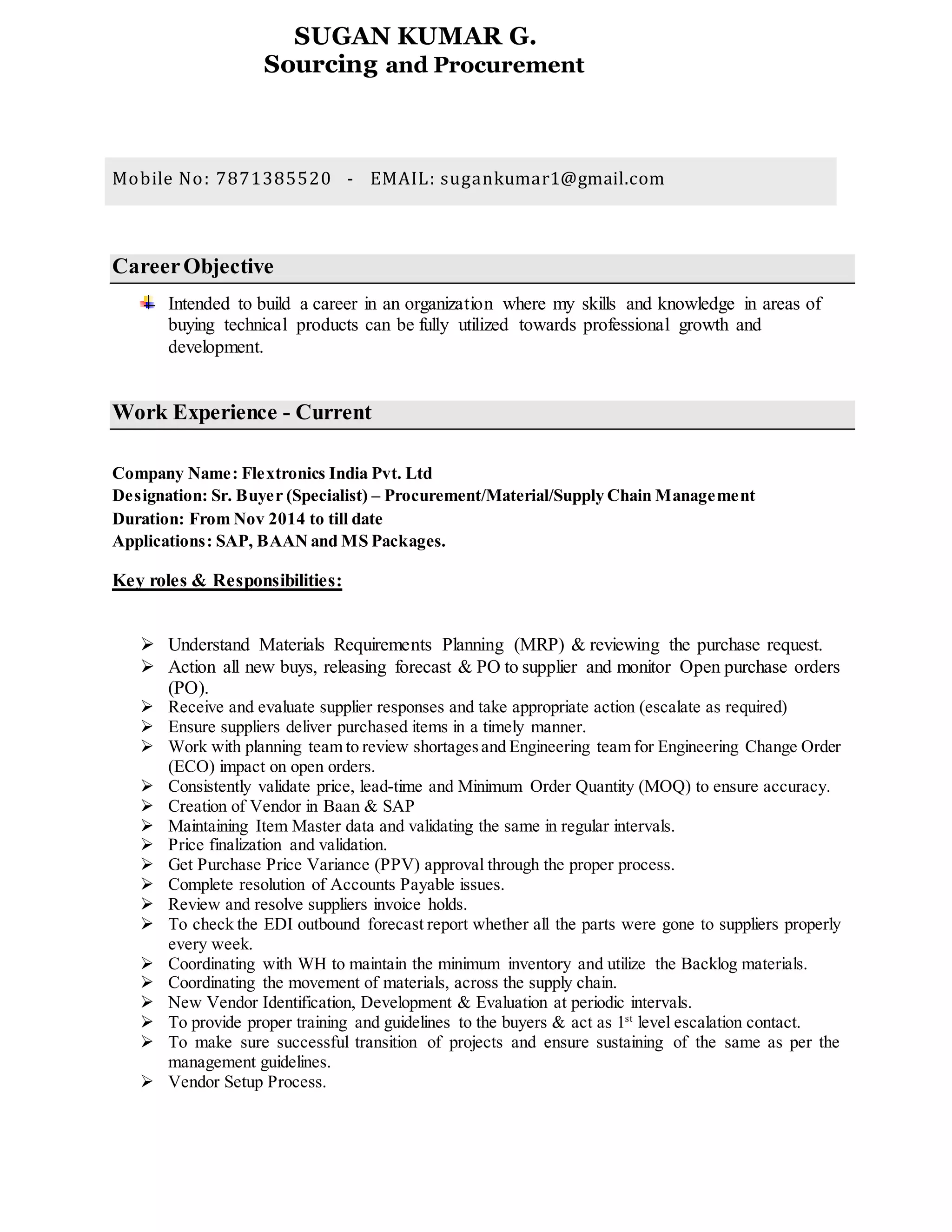 New SK Resume | DOCX | Logistics | Business