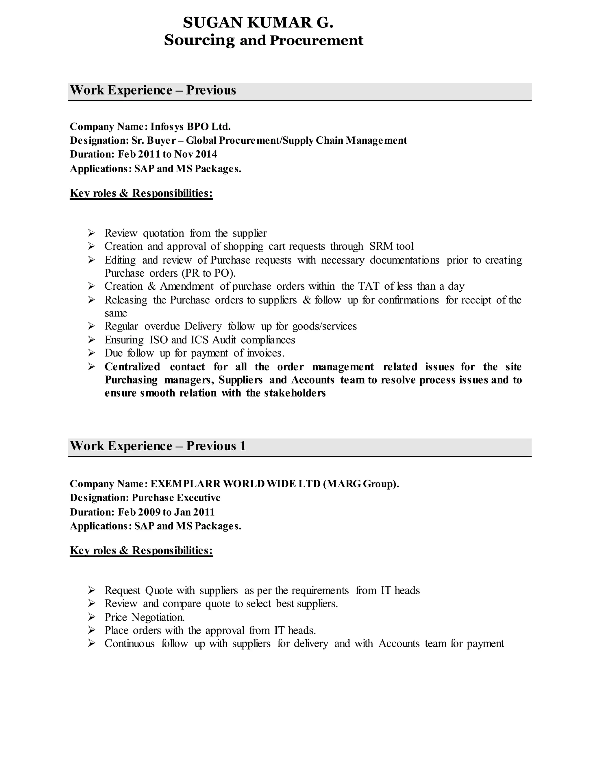 New SK Resume | DOCX | Logistics | Business