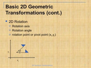 2D and 3D Geometric transformations.pptx