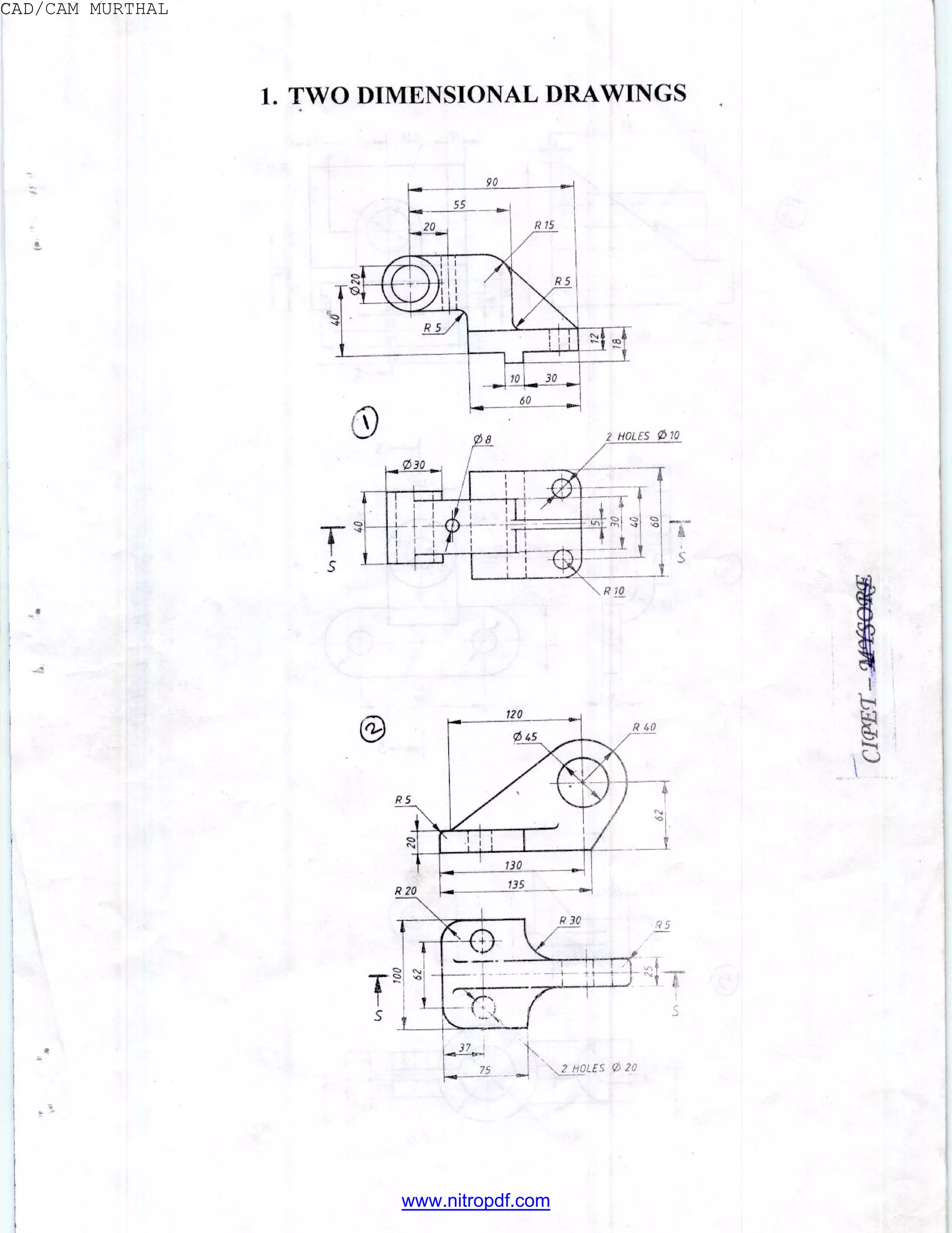 2 d, 3d & assembly drawings 123 | PDF