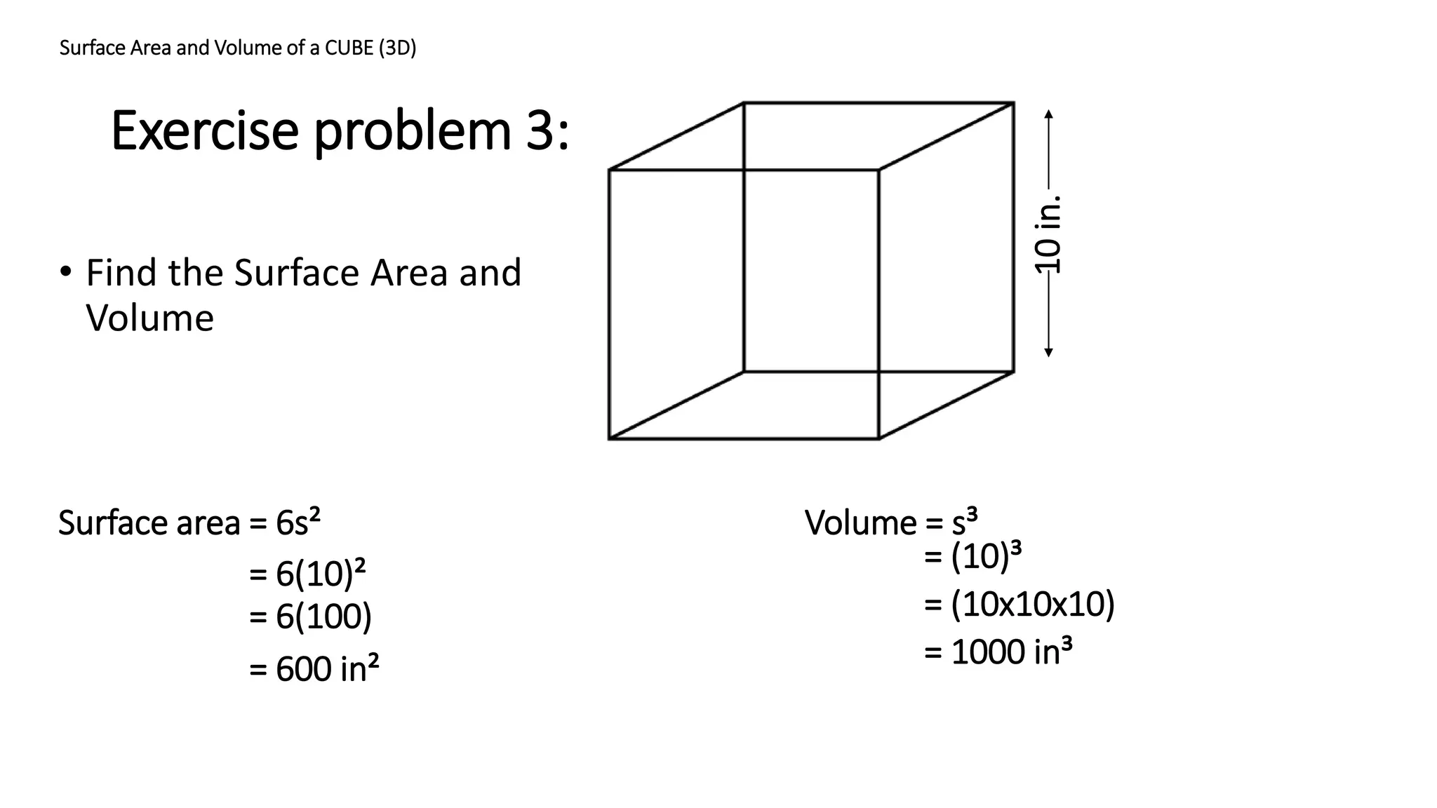 2D & 3D Shapes differentiation with Perimeter, Area, Surface Area, and ...