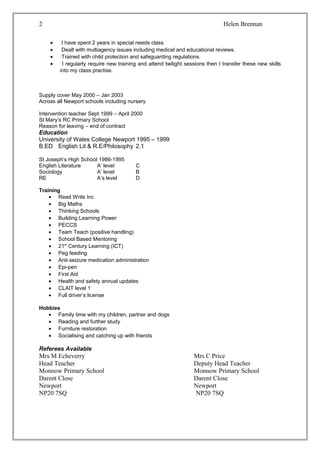 Helen CV | DOC