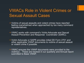 Victim Witness Assistance Program NHTP(VWAP) | PPTX