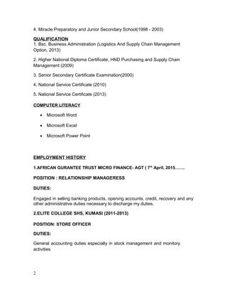 esther cv | DOC