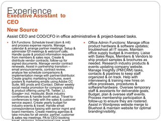 Executive Assistant Presentation | PPTX
