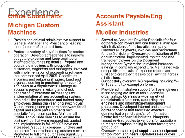 Executive Assistant Presentation | PPTX