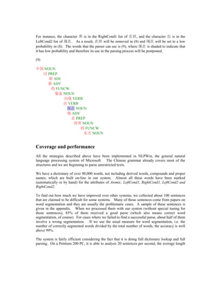 Word Segmentation in Sentence Analysis | PDF